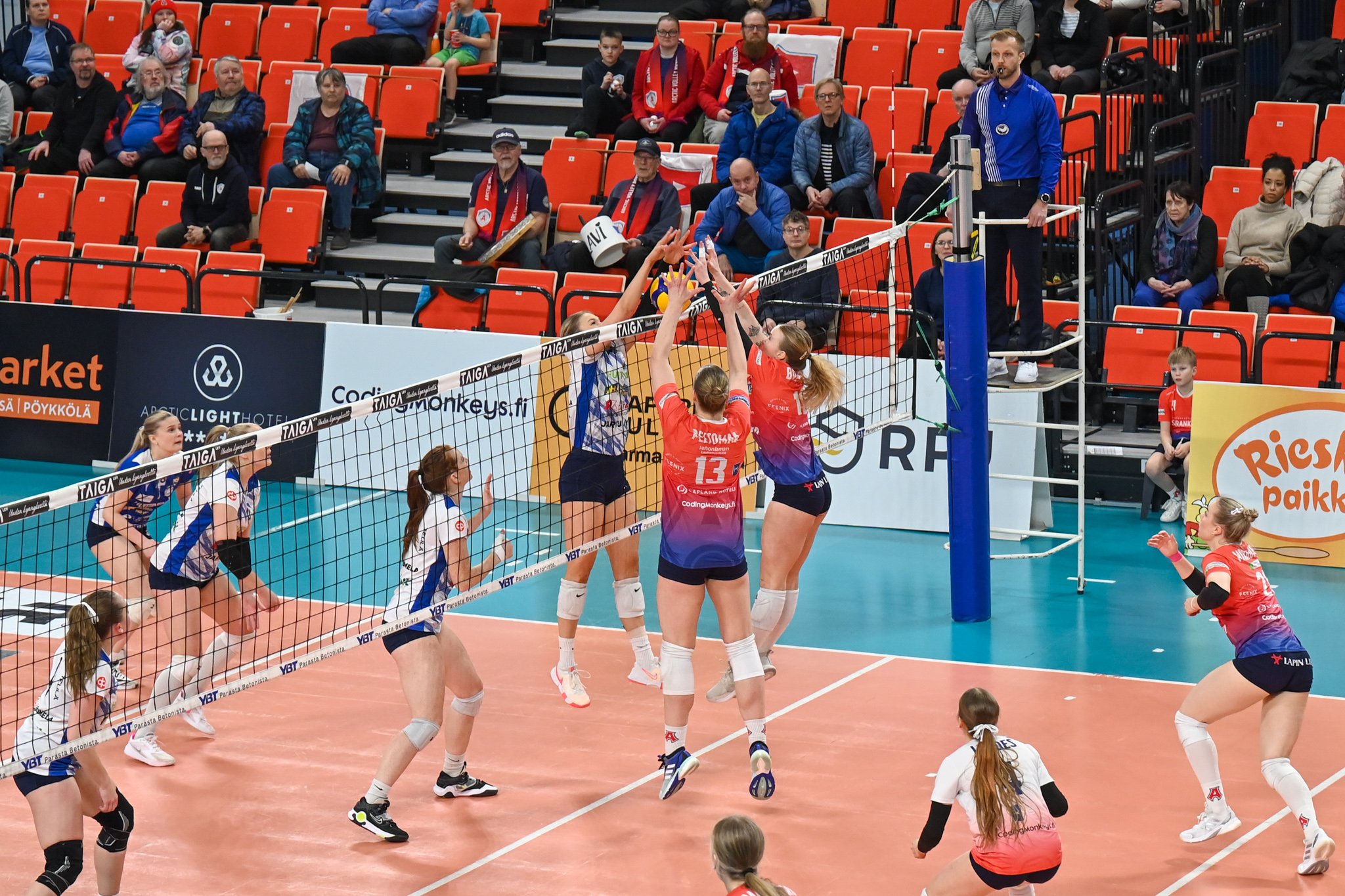 ”Kuuden pisteen” ottelusta voitto! | Arctic Volley